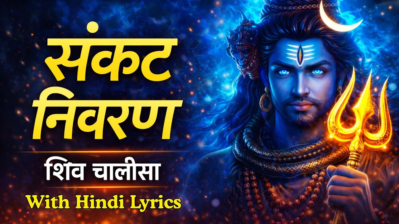 Shiv Chalisa with lyrics in Hindi - श्री शिव चालीसा - Shiv Chalisa Full Hindi Mein - YouTube