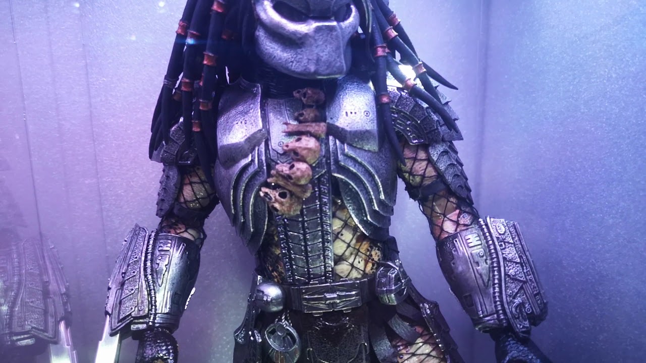 2020 Yautja Hot Toys figure showcase, Scar predator + Wolf predator ...