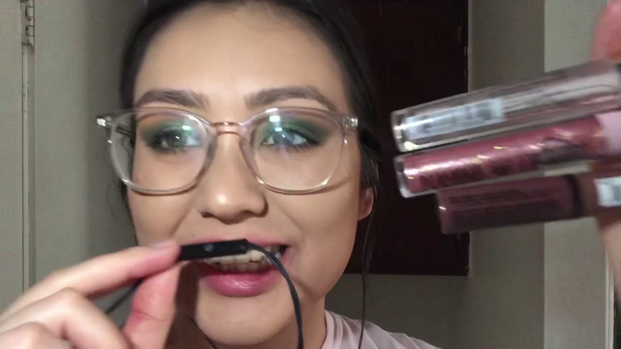Asmr Lipstick And Lipgloss Application Mouth Sounds And Whispering