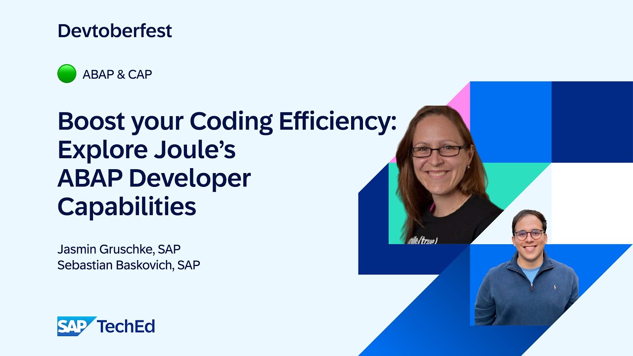 🟢 Boost Your Coding Efficiency Explore Joules Abap Developer Capabilities Youtube