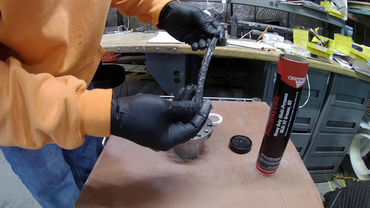 Mixer packing rope lantern ring packing nut assembly 2 19 20 - YouTube