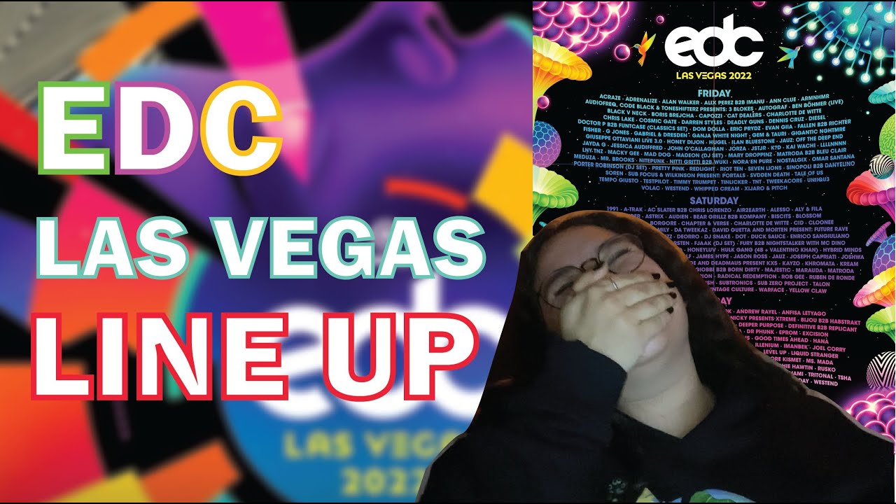 LINE UP EDC LAS VEGAS 2022!! Ganja white night, Excision, Illenium, Zhu ...