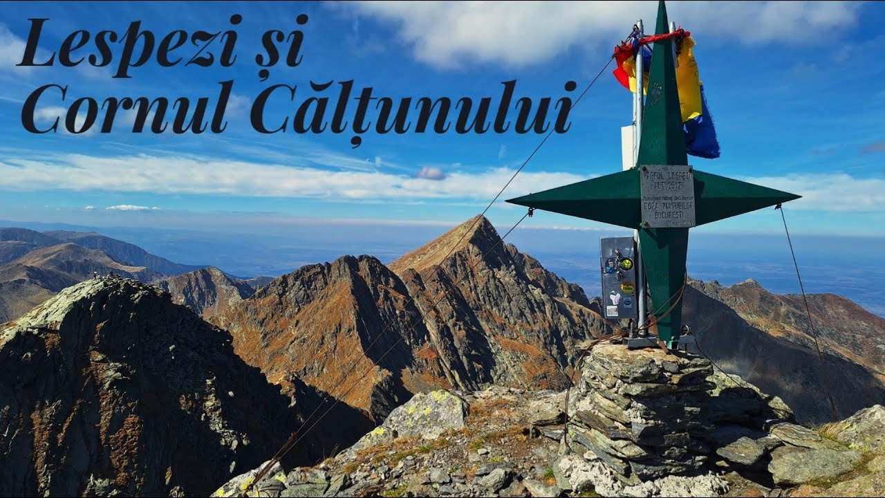 Vârfurile Lespezi și Cornul Căltunului la sfârșit de septembrie - YouTube