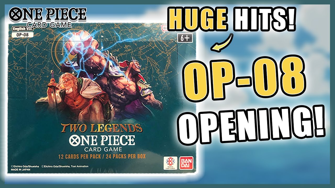 *NEW* EARLY ONE PIECE TWO LEGENDS Opening! - OP-08 One Piece Card Game ...