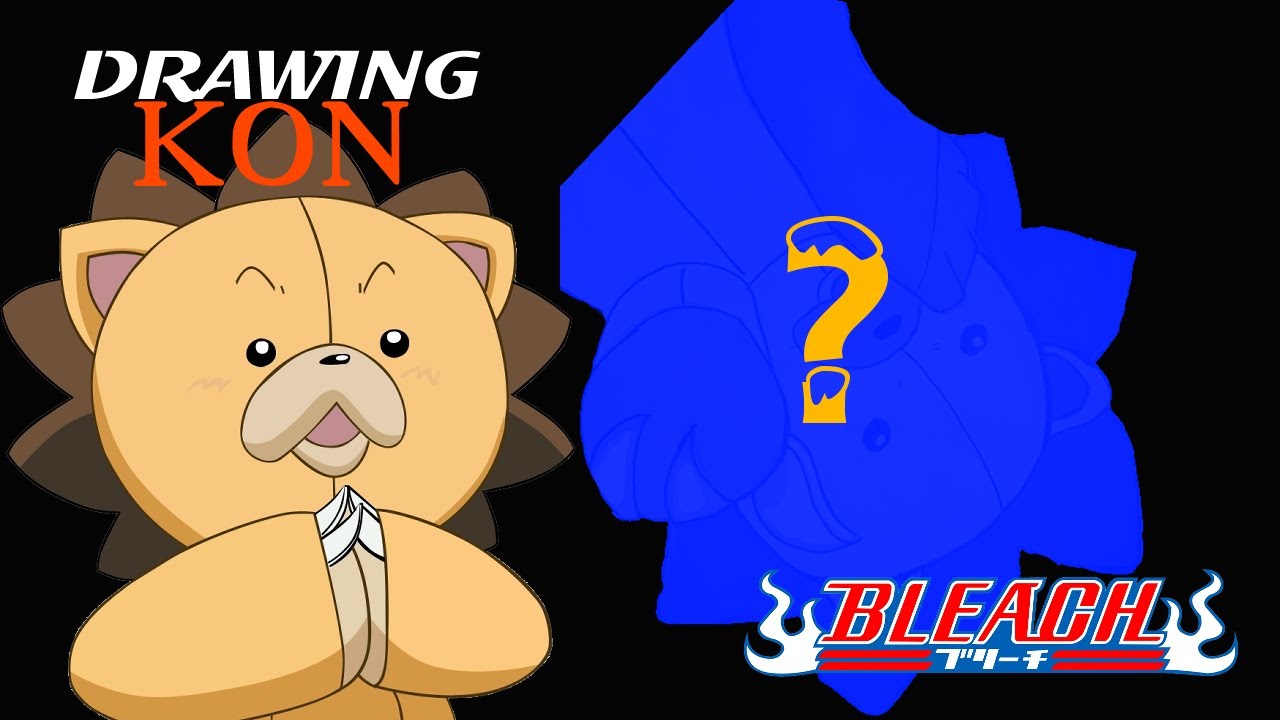 let's draw kon from bleach ブリーチ (realtime drawing) - YouTube