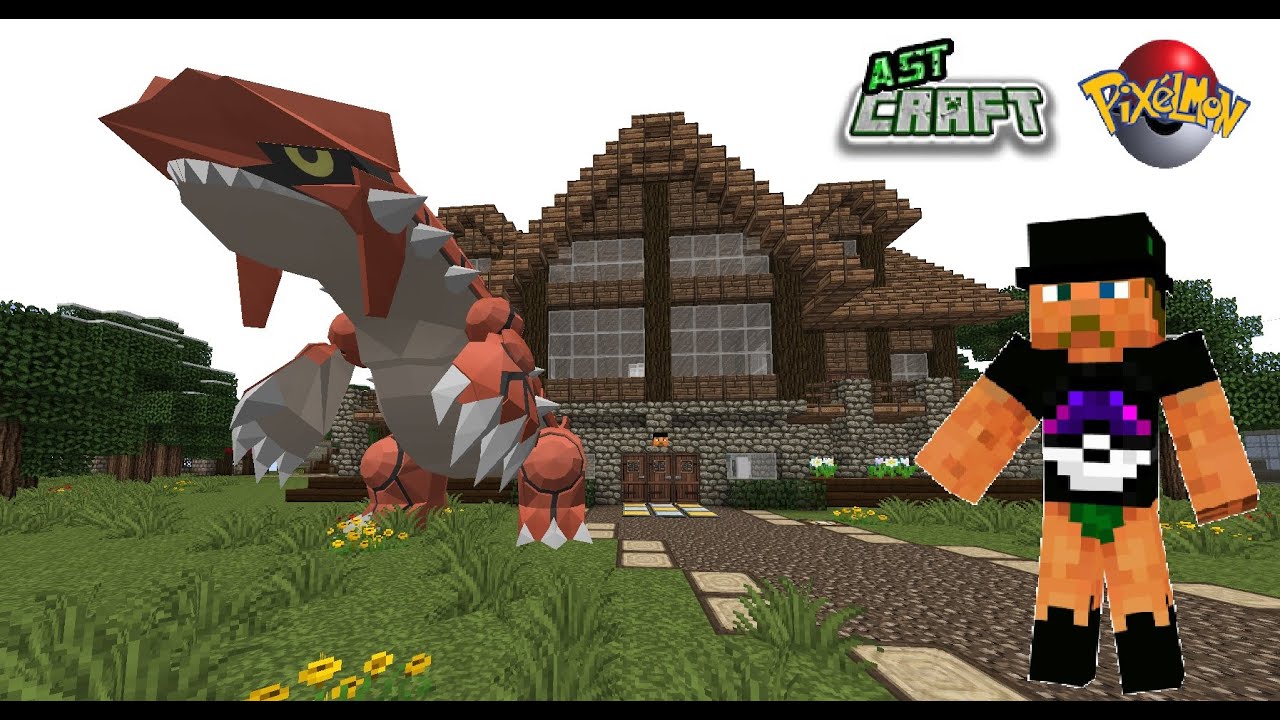 ASTCraft's Pixelmon - Episode 1 "Get WOOD and Play with our BALLS ...