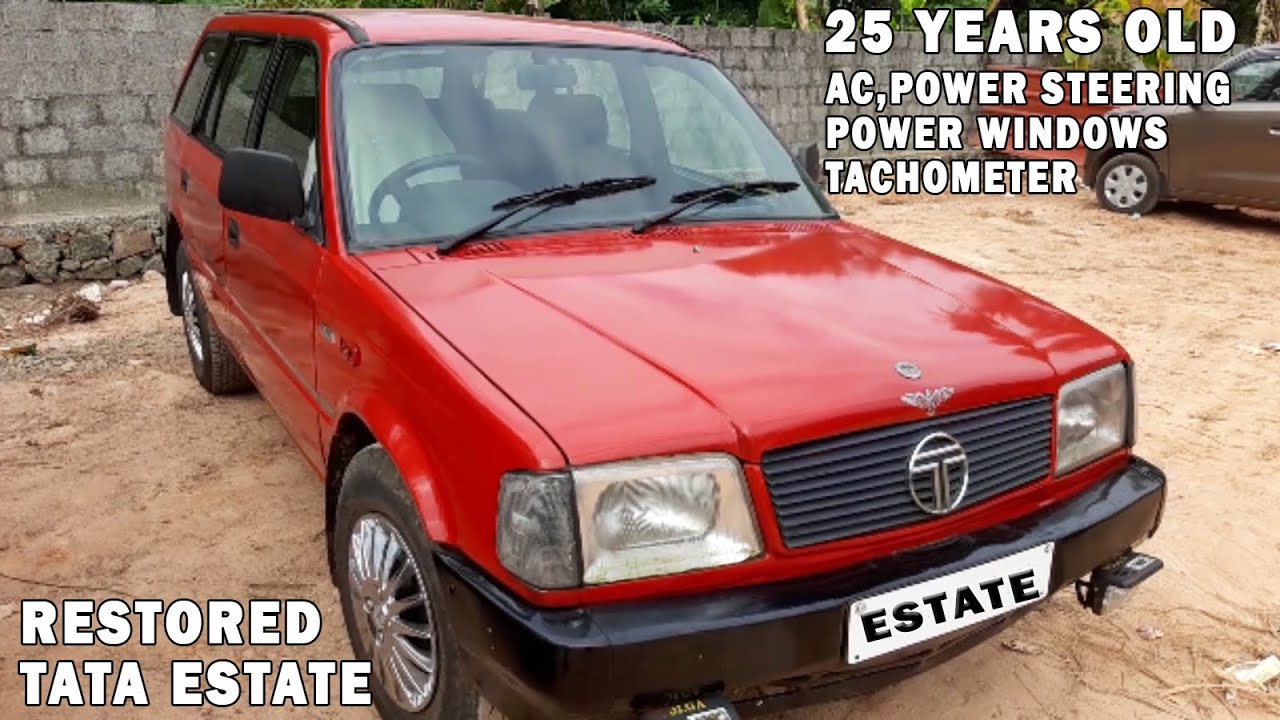 Tata Estate 1995 model restored,came with factory fitted AC,Power ...