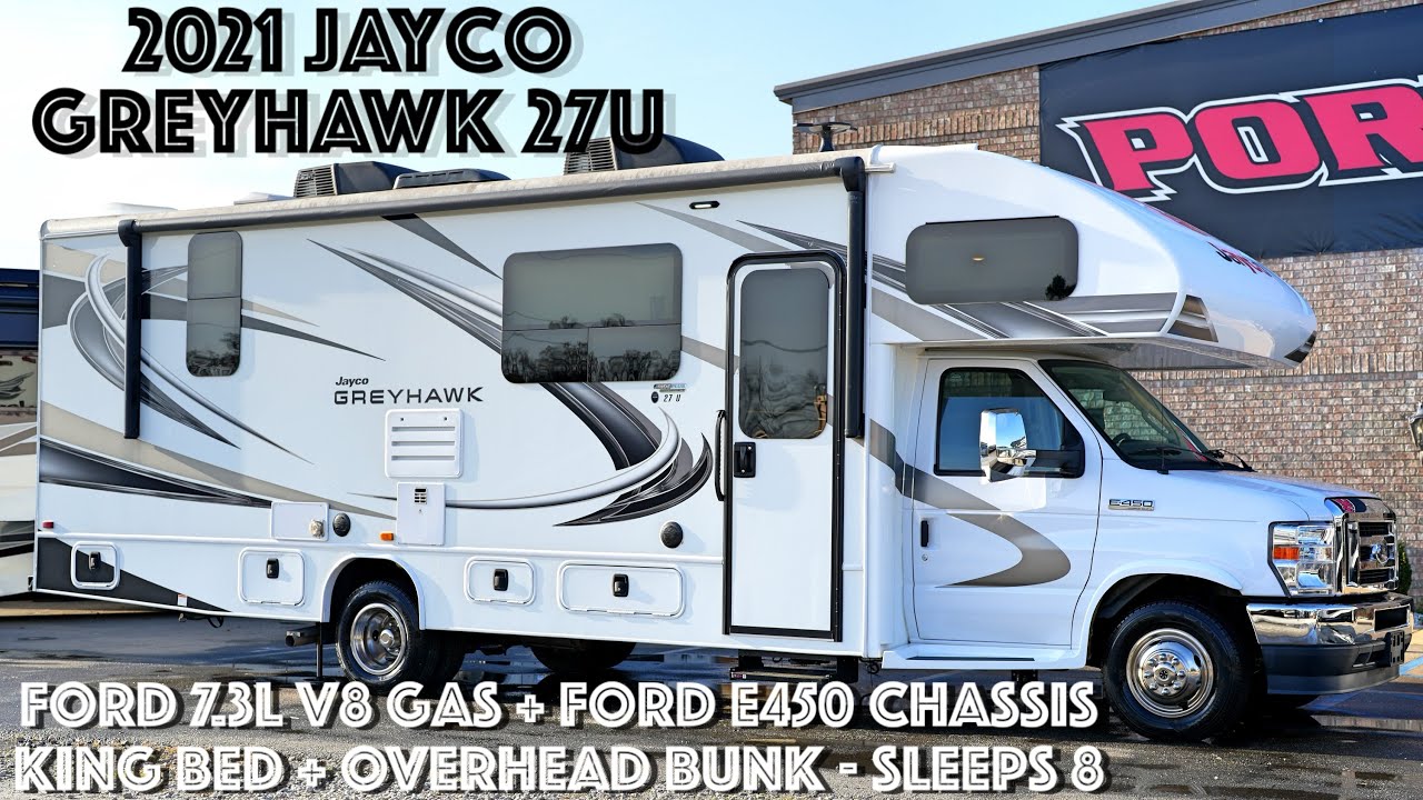 2021 Jayco Greyhawk 27U Ford 7.3L V8 C Class Motorhome from Porter's RV ...