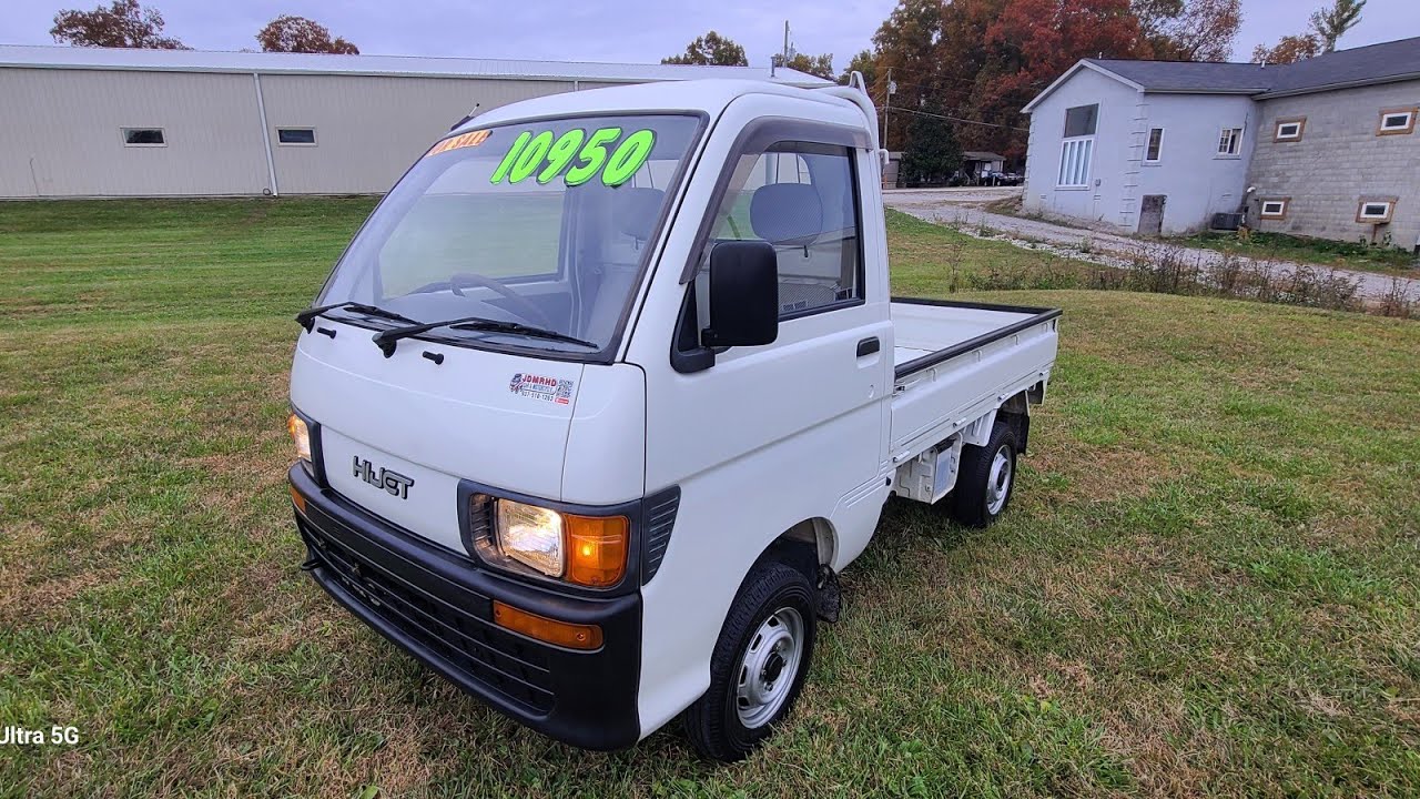1994 Daihatsu Hijet 4x4, 2 inch Lift Kit installed - YouTube
