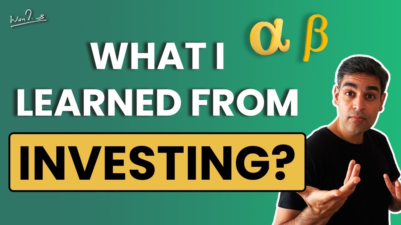 Real-life lessons I learnt from Stock Investing - YouTube