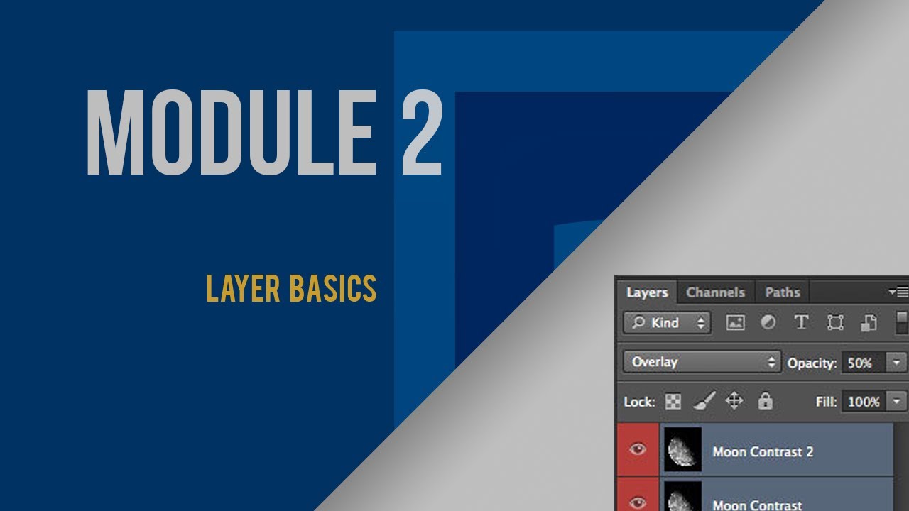 FREE Adobe Photoshop CS6 Tutorials - Layer Basics - YouTube