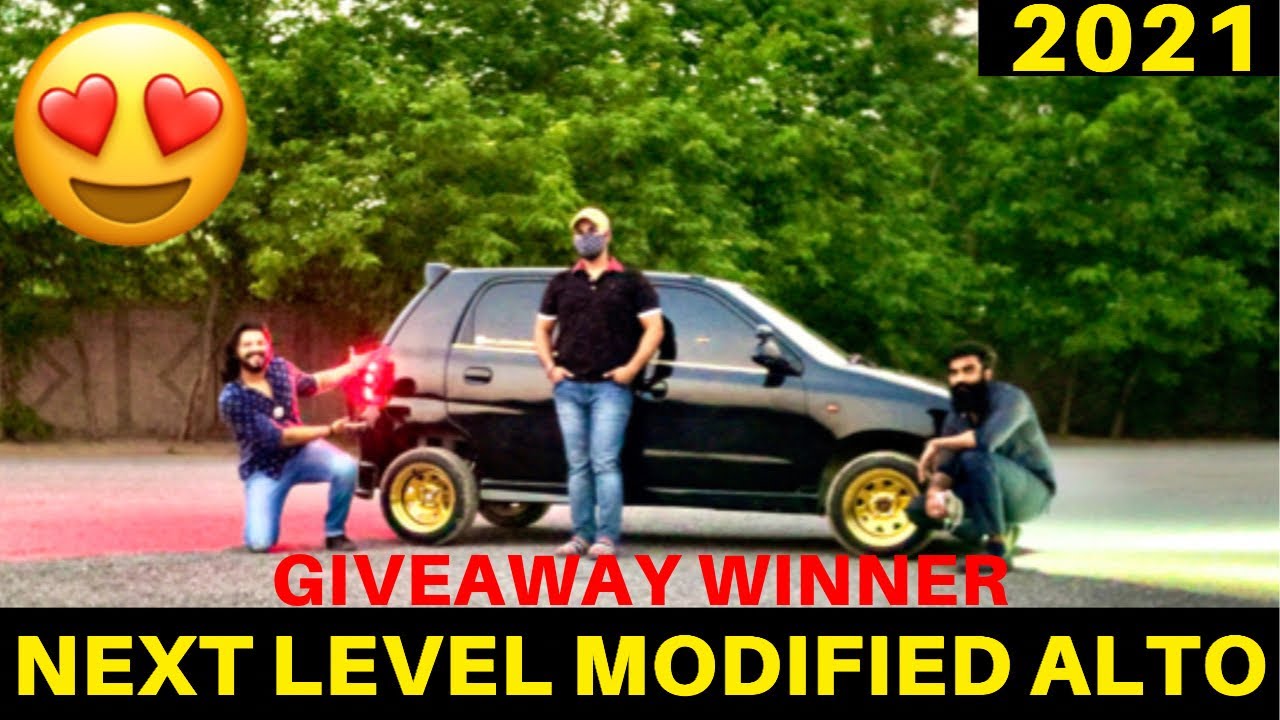 MODIFIED ALTO GOT CUSTOM FULL BODY WRAP | CUSTOM TAIL LIGHT | ALLOYS ...
