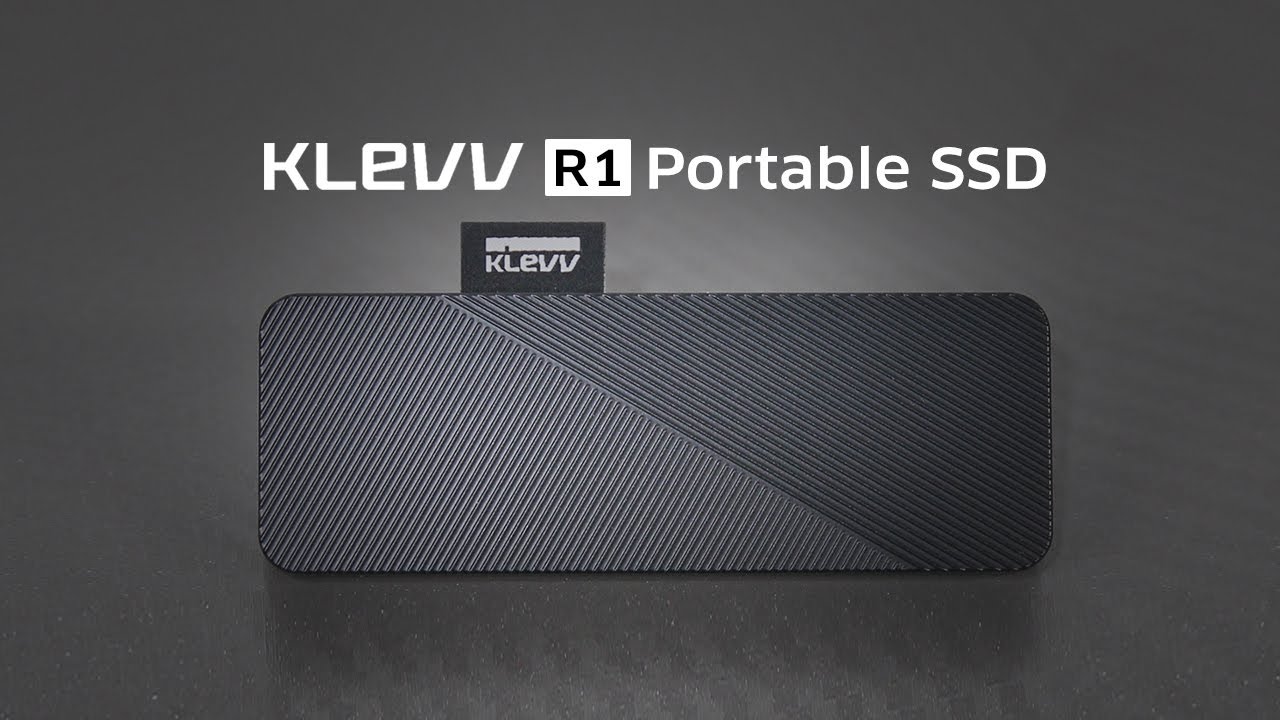 KLEVV R1 Type-C Portable SSD – Save Your Idea Anytime Anywhere - YouTube