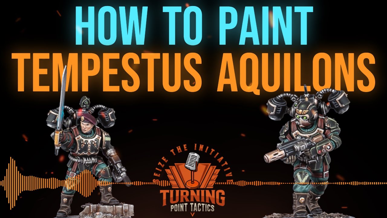 Kill Team HiveStorm: How to paint Tempestus Aquilons - YouTube