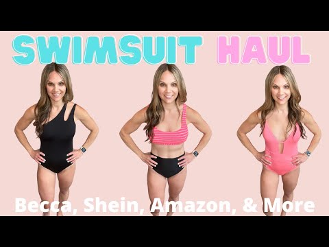Bikini Haul | Swimsuit Try On 2022 (Inexpensive to Moderate Priced One Piece Swimsuits & Bikinis)