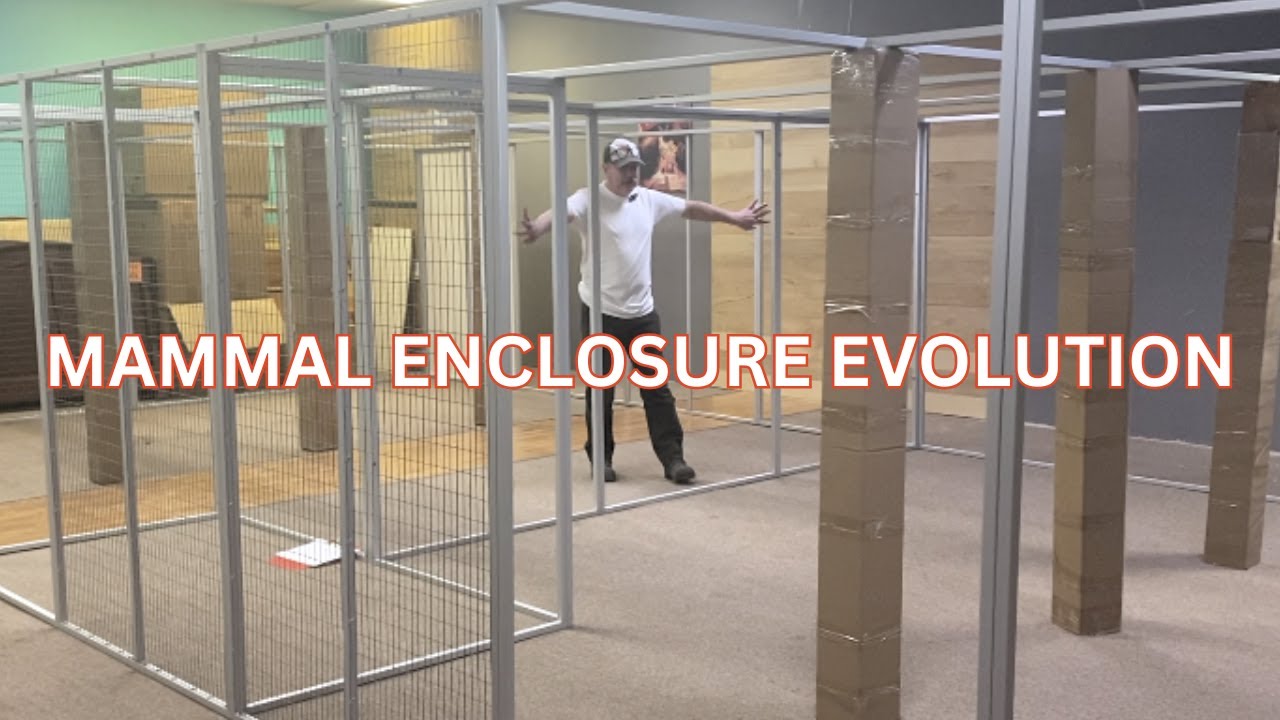 Mammal Enclosure Evolution | CDE Animal Cages™ - YouTube