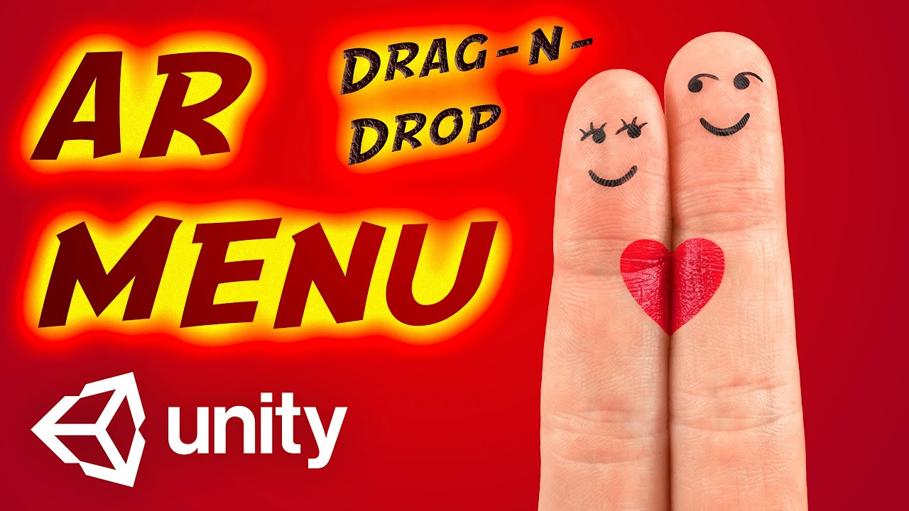 AR Business Card in Unity 👆 Drag-And-Drop 🎯 Vuforia Augmented Reality ...