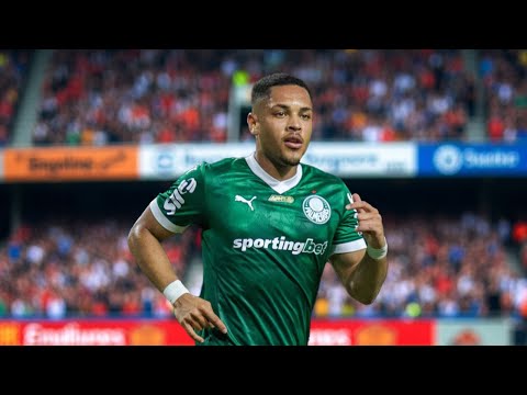 Vitor Roque ▶ REBORN at Palmeiras ● Skills & Goals 2025