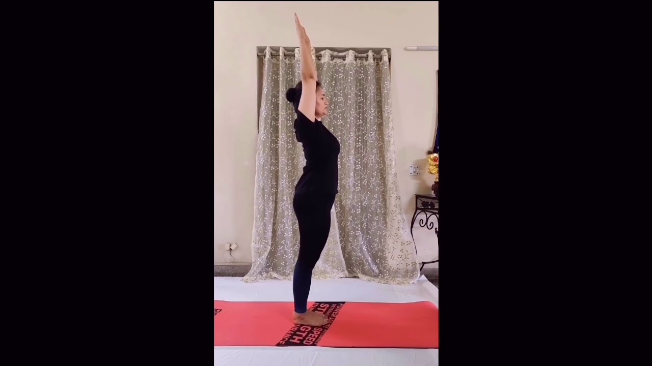 Forward and backward bending exercise - YouTube