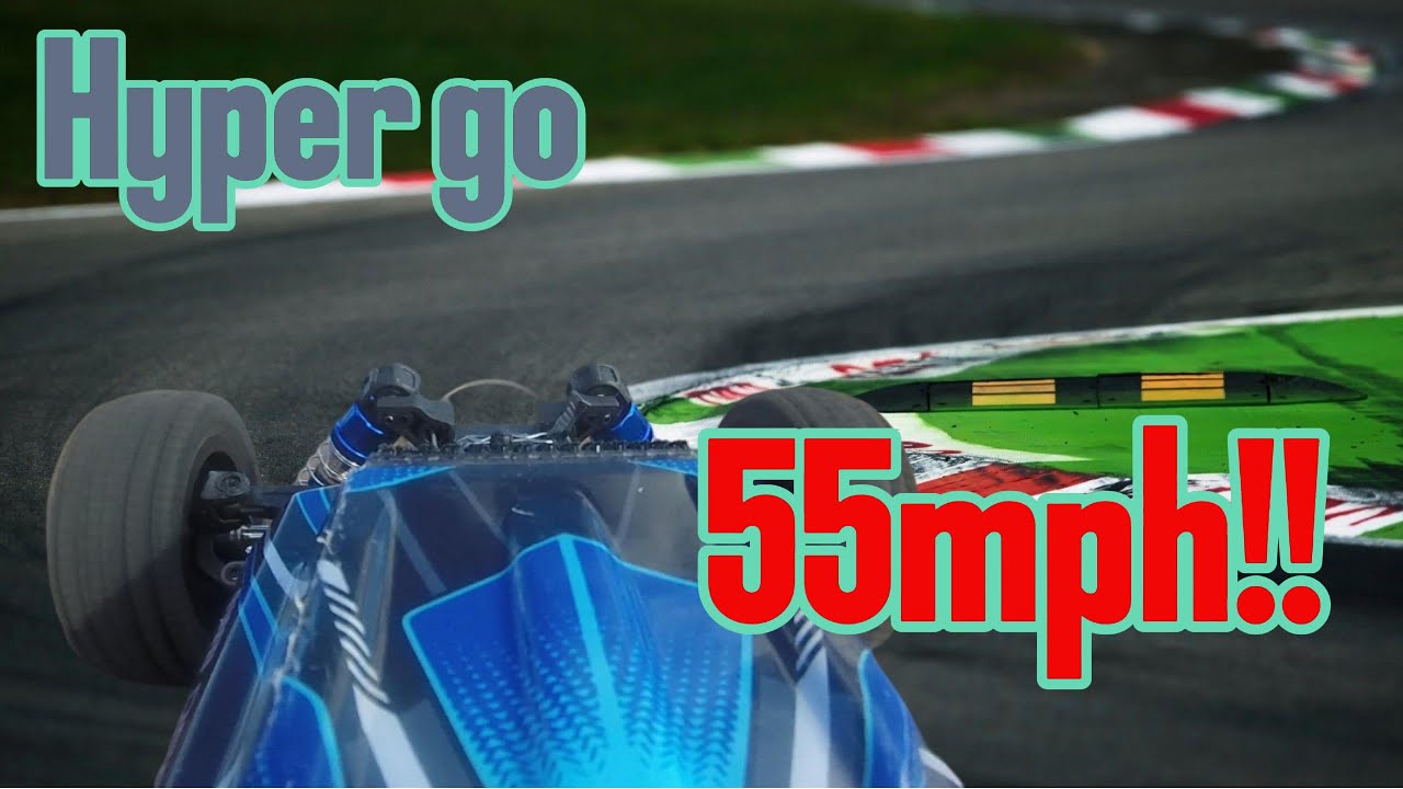 Hyper go 16207 55mph.#hypergo #fastrc #rcmodification - YouTube