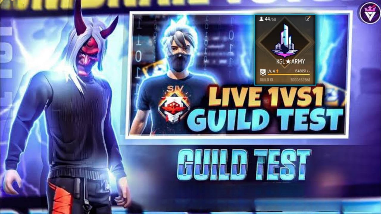 FREE FIRE LIVE GUILD TESTING | GUILD TEST LIVE #NONSTOPLIVE # ...