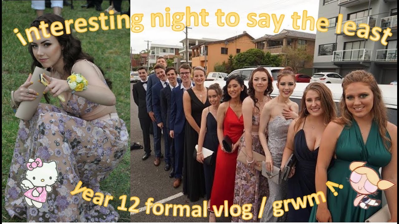vlog & grwm !! // year 12 formal / prom (⺣ ⺣)♡* - YouTube
