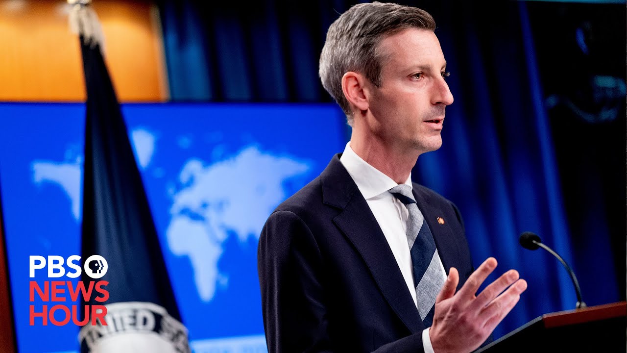 WATCH LIVE: State Department spokesperson Ned Price holds news briefing ...