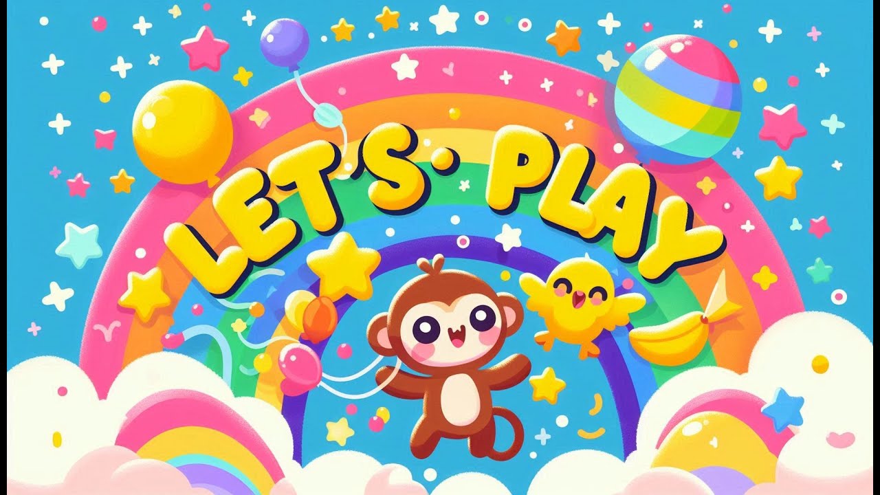🎉 Fun Time for Kids! 🐒🐦 Jump, Flap & Laugh Together! - YouTube