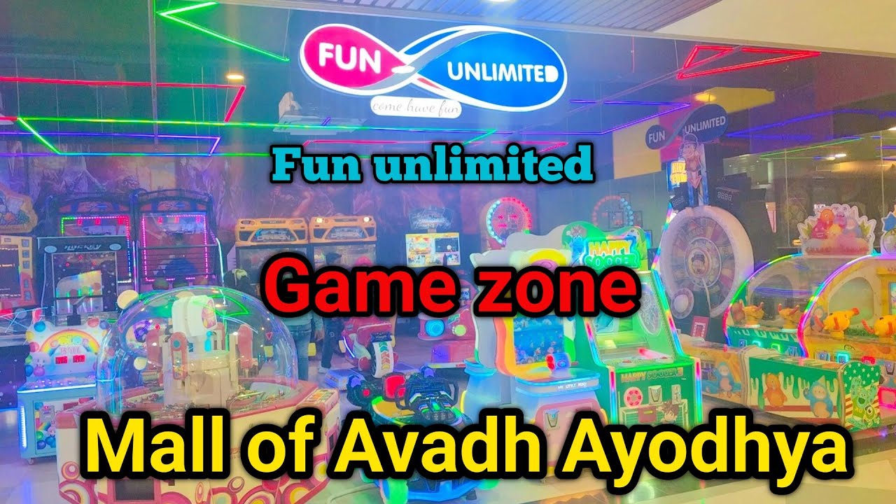 Mall Of Awadh #mallofawadh #game #funvlogs #reels #ayodhya # ...