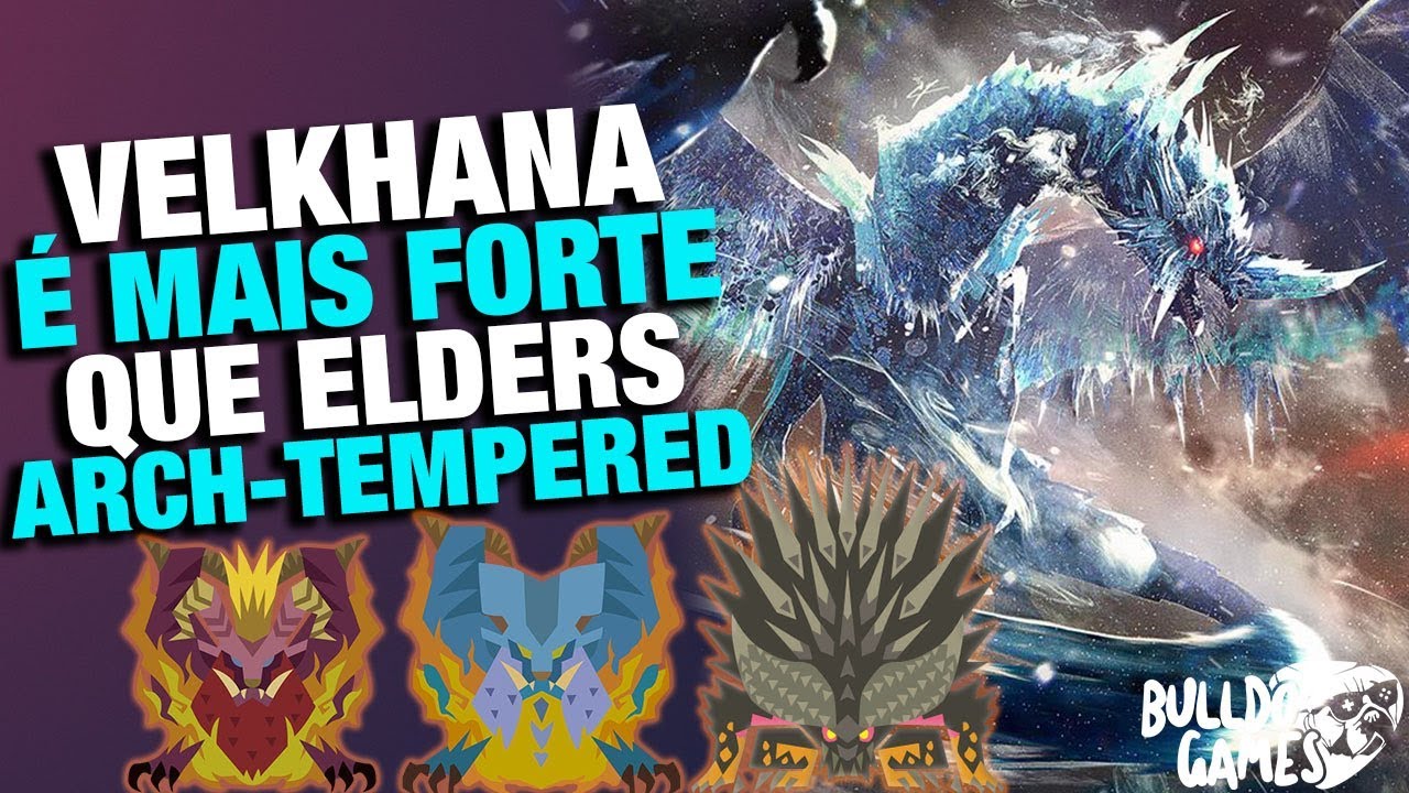 Monster Hunter World: Iceborne - Velkhana é MAIS FORTE Que os Elders ...