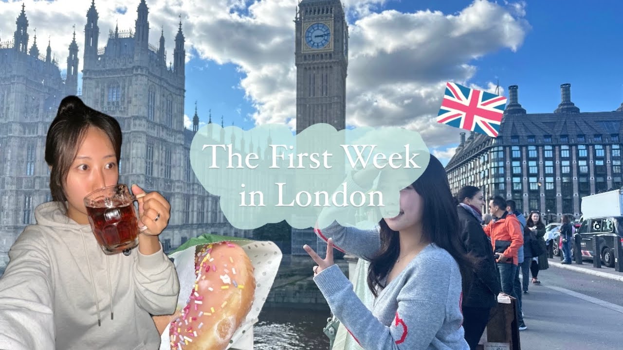런던 교환학생 브이로그 | Welcome Week in SOAS | Soho Shopping | B bagel soho ...