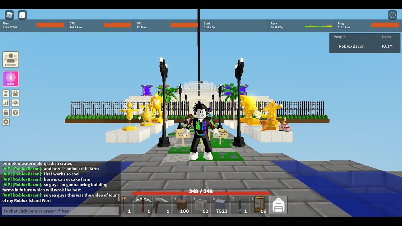 Roblox Island World Tour.Roblox - YouTube
