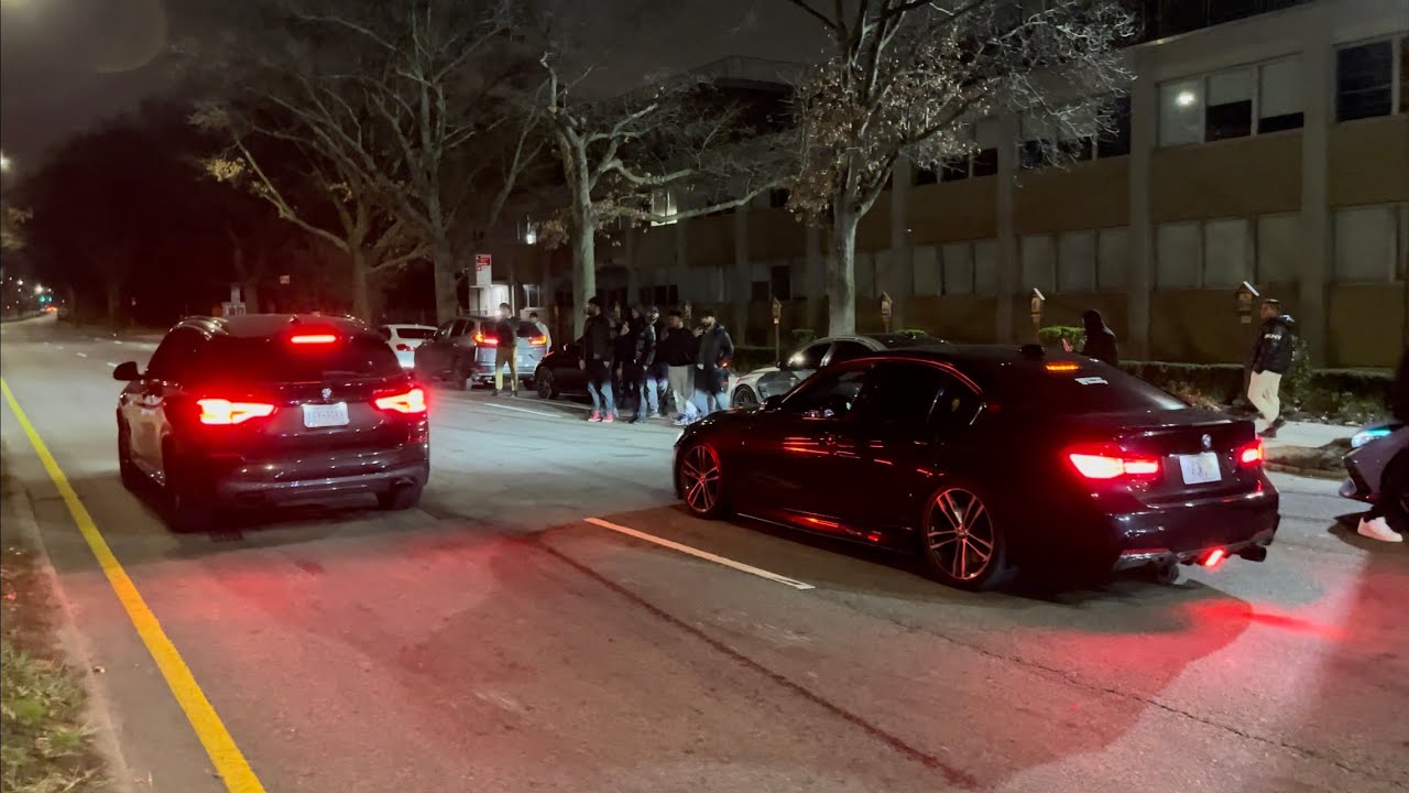 ILLEGAL UNDERGROUND STREET RACING LONG ISLAND NEW YORK CAR MEET. - YouTube