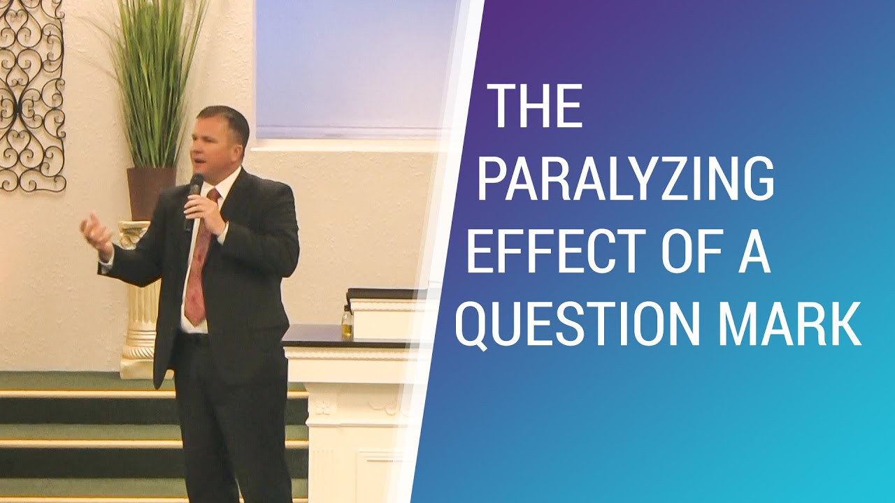The Paralyzing Effect Of A Question Mark - NLAC - YouTube
