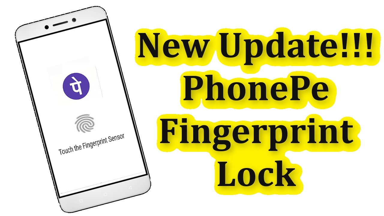 How To Set Fingerprint Lock On PhonePe || Android Mobile - YouTube