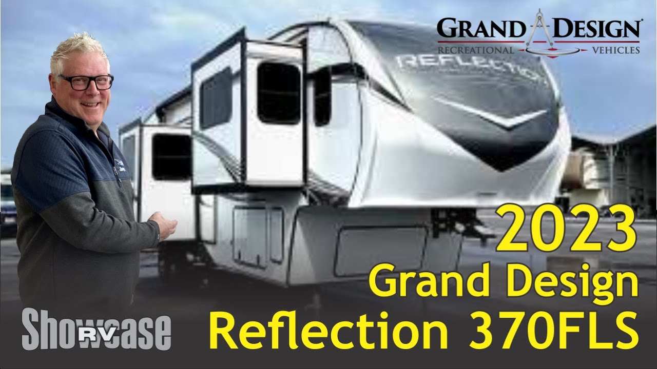 STOCK #8088 -- 2023 GRAND DESIGN REFLECTION 370FLS 5th Wheel - YouTube