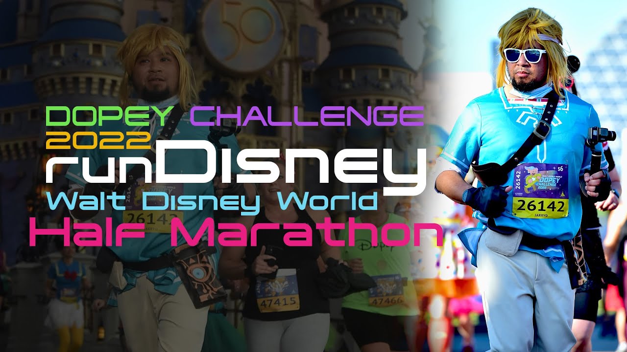 Dopey Challenge: 2022 runDisney Walt Disney World Half Marathon - YouTube