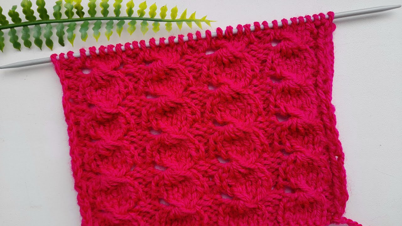 Easy And Beautiful Knitting Pattern - YouTube