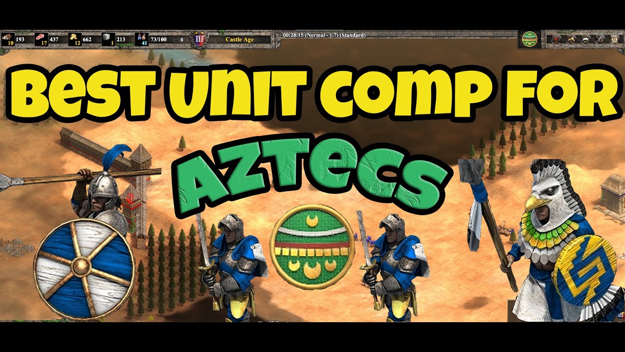 AoE2 Best Unit Comp for Aztecs - YouTube
