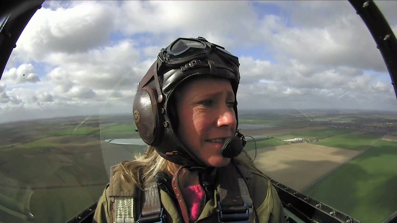 Hazel Hill a 13 year old who helped upgrade the WW2 Spitfire from 4 to ...