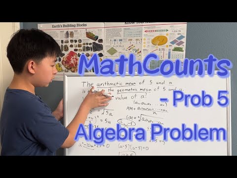 MathCounts Algebra Problem -Prob 5 - YouTube