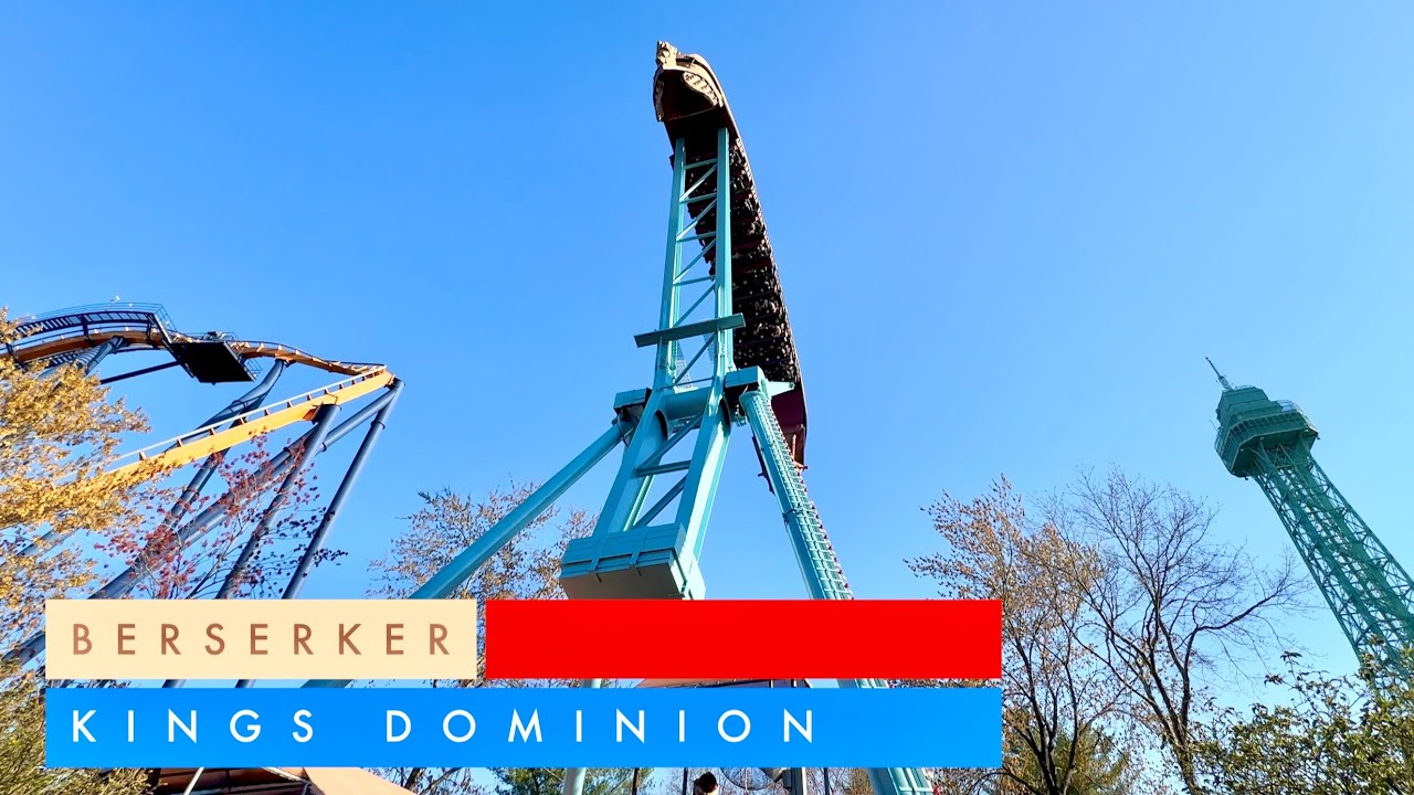 Berserker (Intamin Looping Starship; full cycle)- Kings Dominion - YouTube