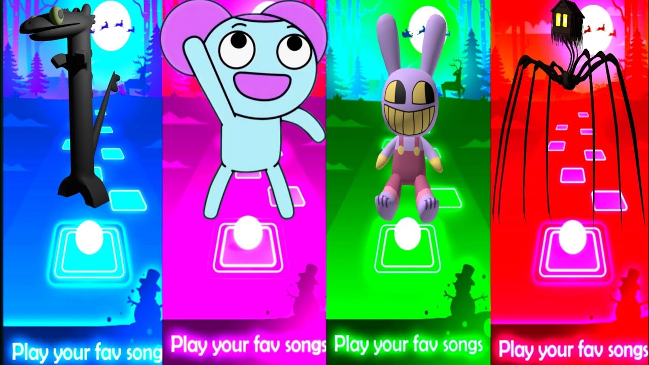 Toothless Dragon Dancing🆚Pibby🆚Jax The Amazing Digital Circus🆚House ...