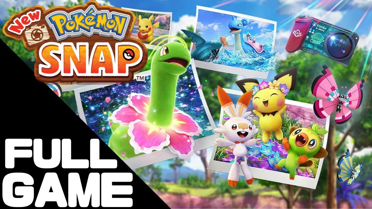 New Pokémon Snap Full Walkthrough Gameplay – Nintendo Switch No ...