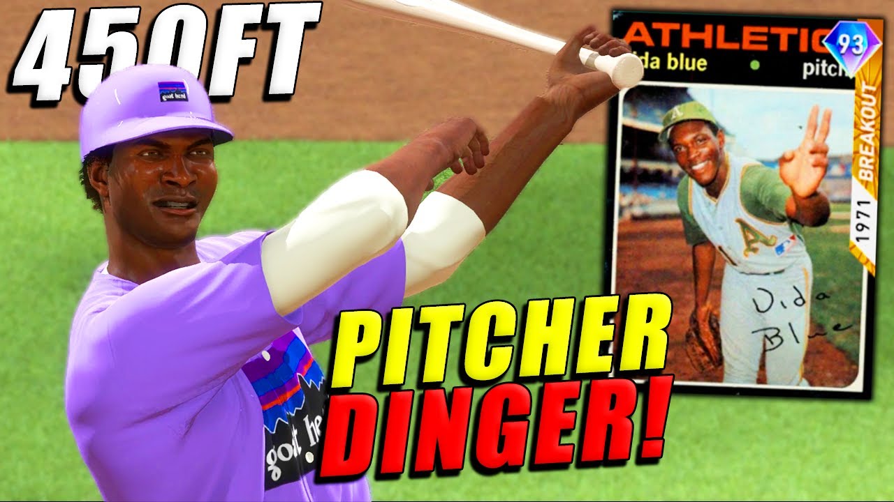 I Hit A 450 Ft Home Run With VIDA BLUE!! MLB The Show 20 | Diamond ...