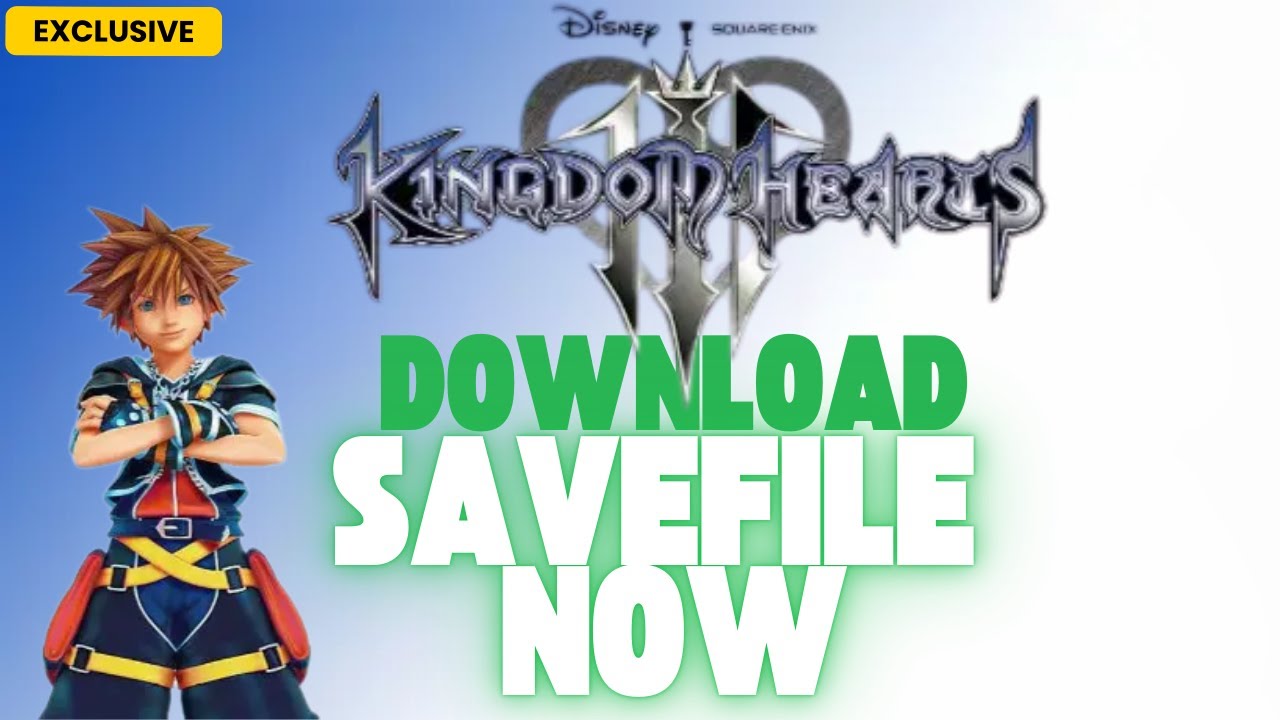 KH3 Steam Save File: Download & Install 100% Game Saves! 🗝️ - YouTube