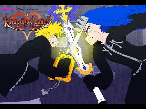 Kingdom hearts fan animation: Roxas Vs Saix(final) #anime #animation # ...