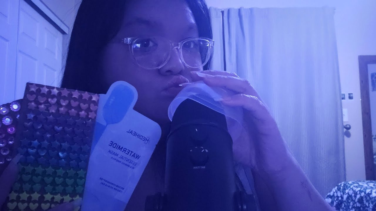 asmr trigger assortment (tapping, jade roller, etc.) - YouTube