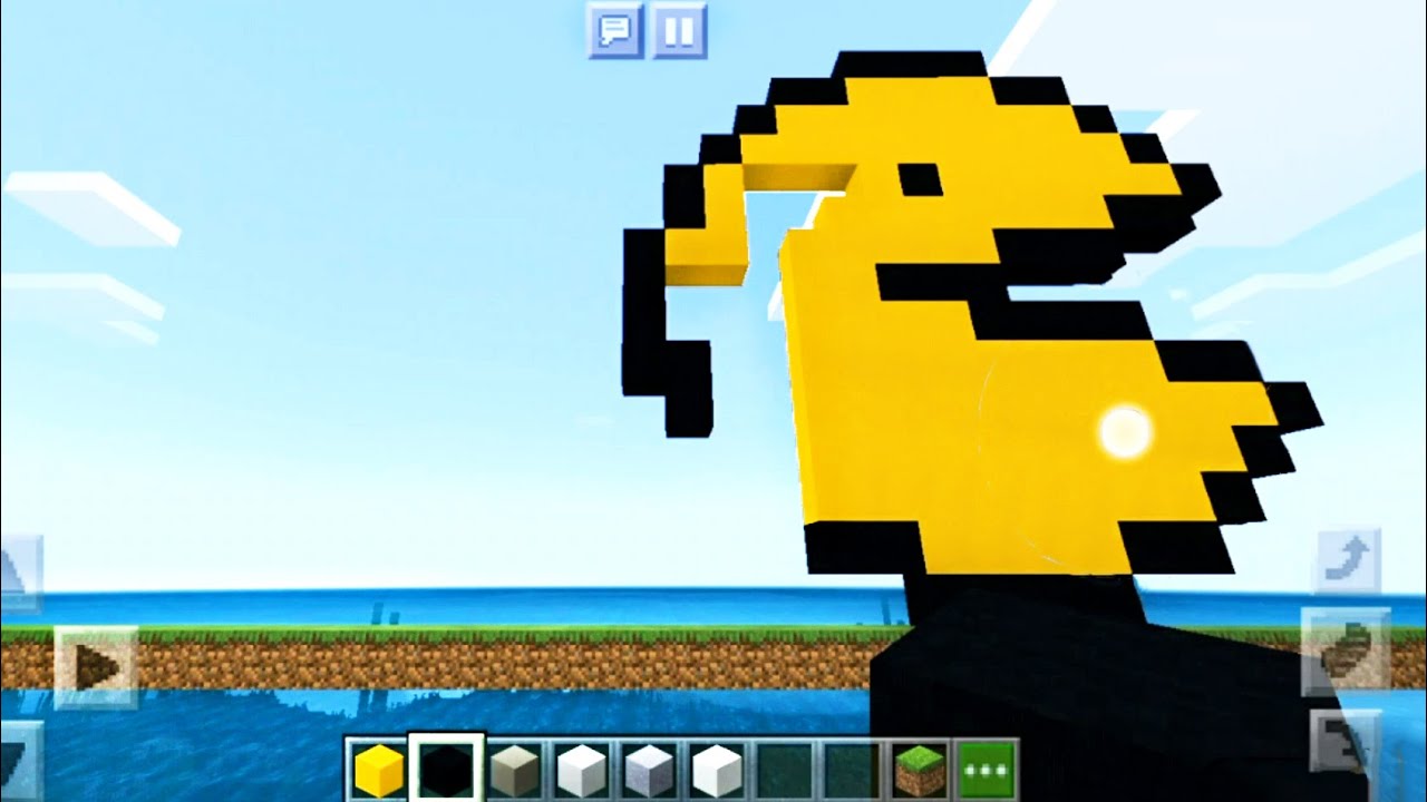 Portal Pacman Craft 3D - How To Build in PE - iOS Android Gameplay ...