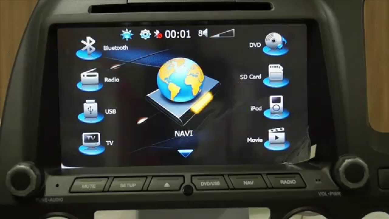 CASKA in dash double din touchscreen infotainment navigation car music ...